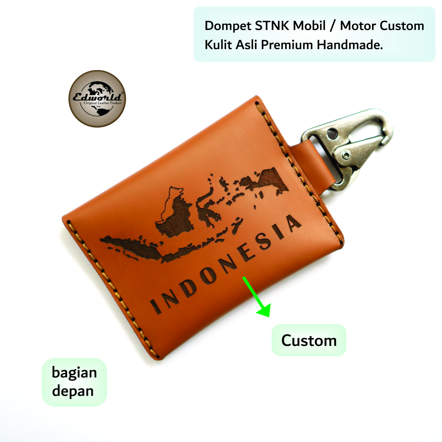 DOMPET STNK MOBIL / MOTOR CUSTOM – Edworld Premium Store